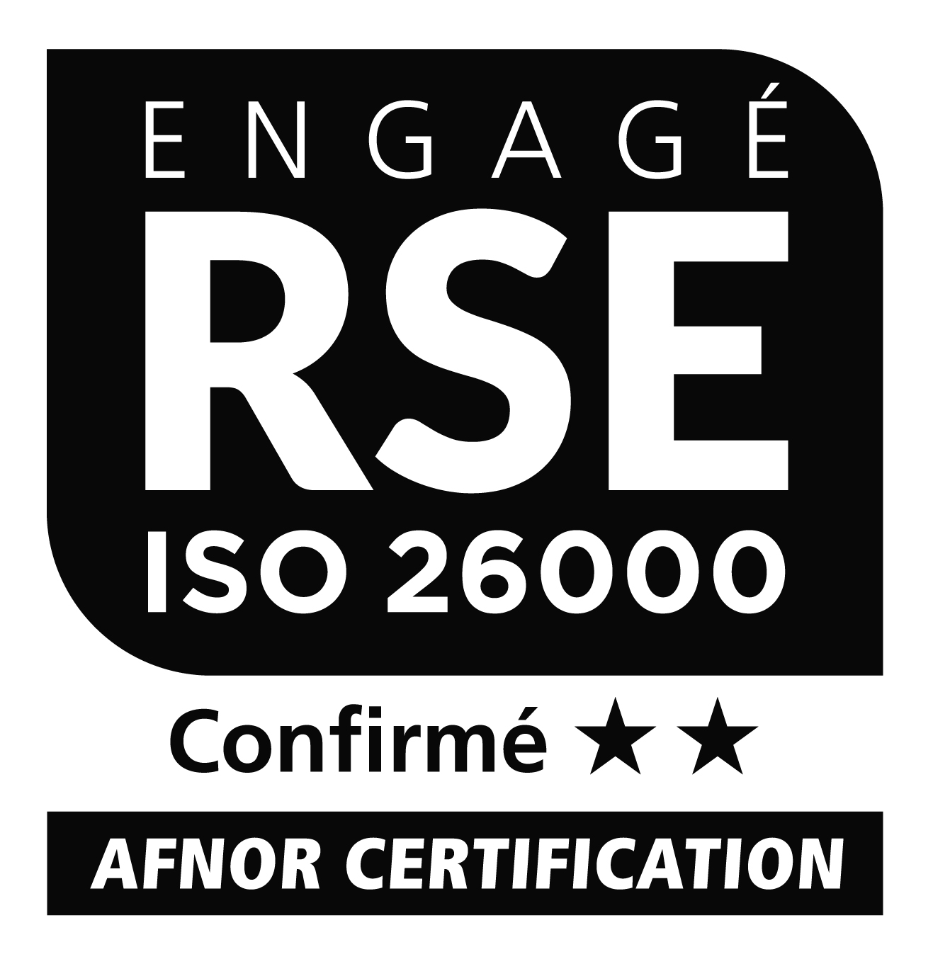 Obtention du label RSE engagé niveau Confirmé par l'AFNOR